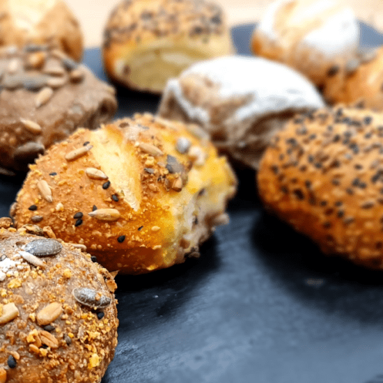 Organic Party Semmeln, Organic Party buns, mixed 12 piece, only ...