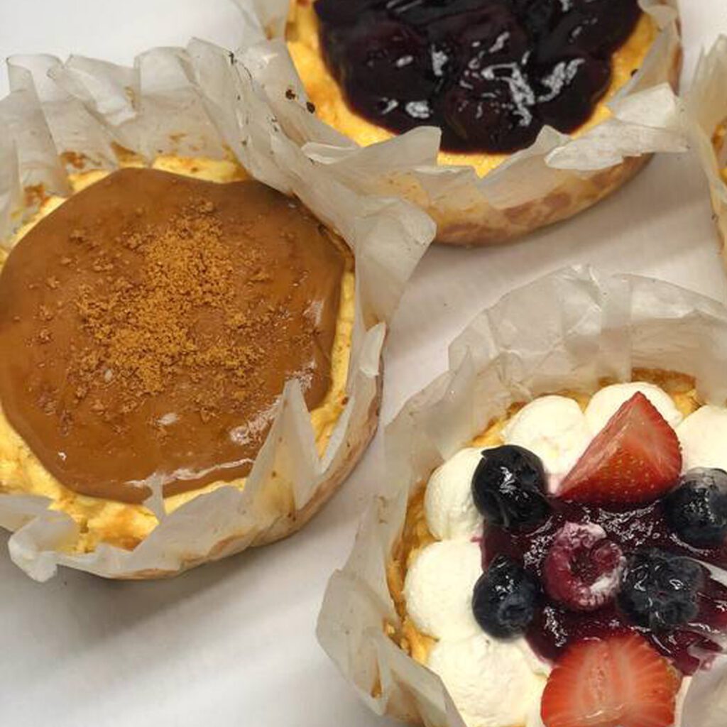 Basque Cheesecake with Fruits & Cream Cheese | Bakery in Dubai