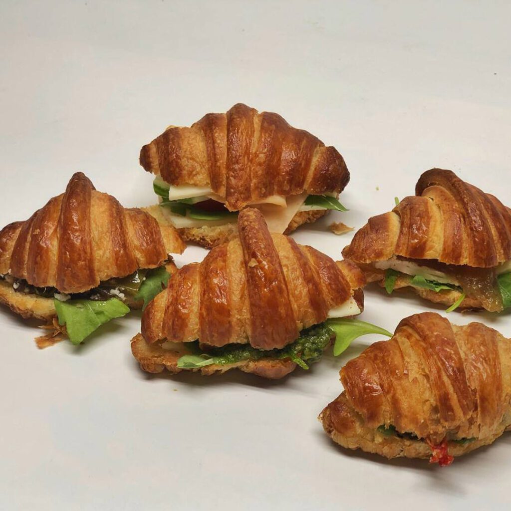 Mini Croissant Sandwiches - minimum order 30 pcs - Munich Finest Bakery