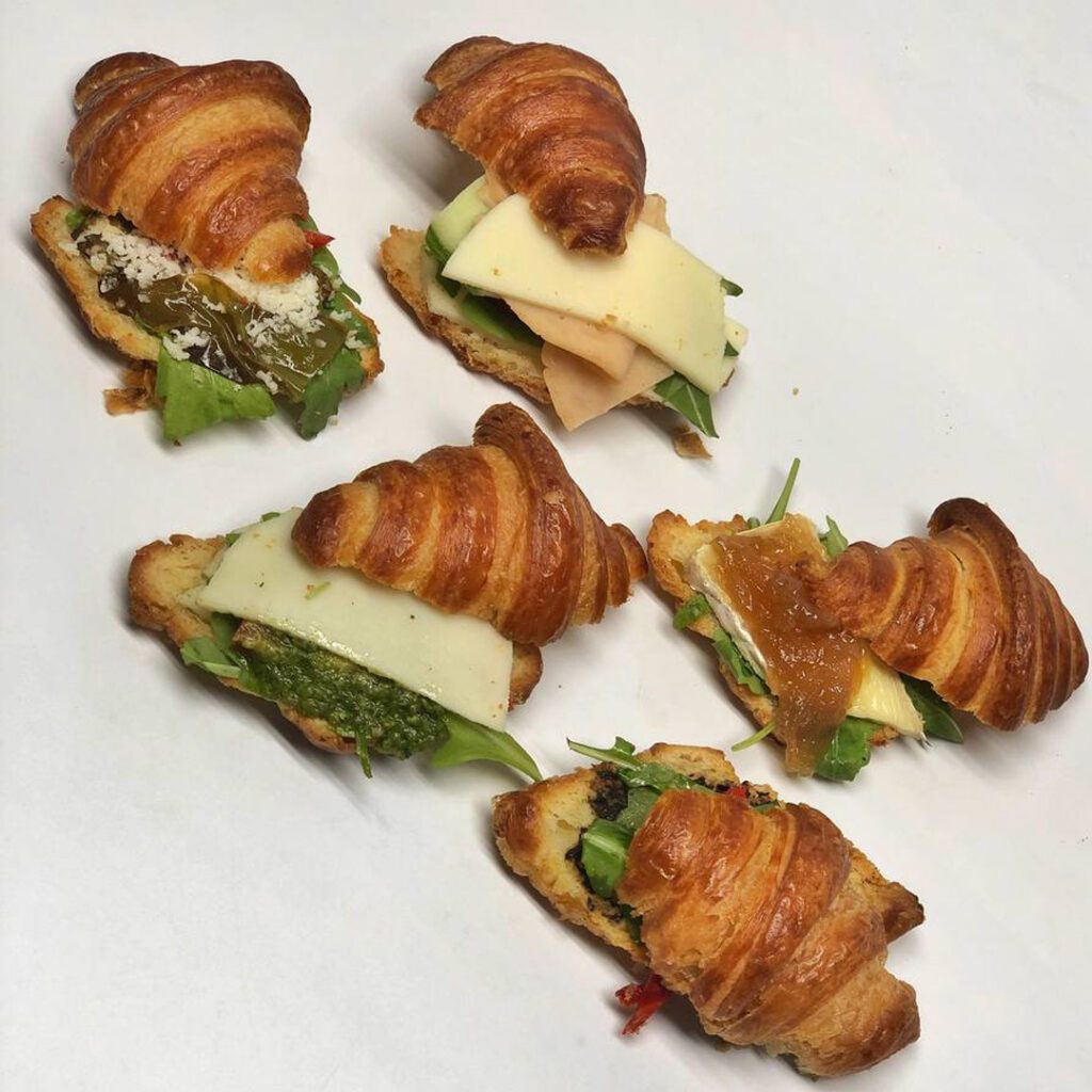 Mini Croissant Sandwiches - minimum order 30 pcs - Munich Finest Bakery